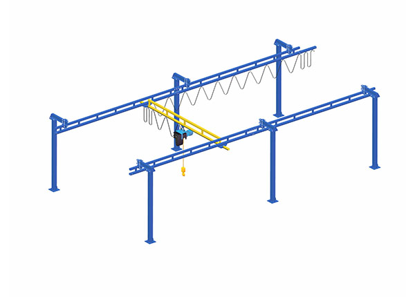 KBK轨道 KBK KPK 组合式起重机 手拉行吊 手拉kbk起重机 - 苏州迈特锐机电设备有限公司